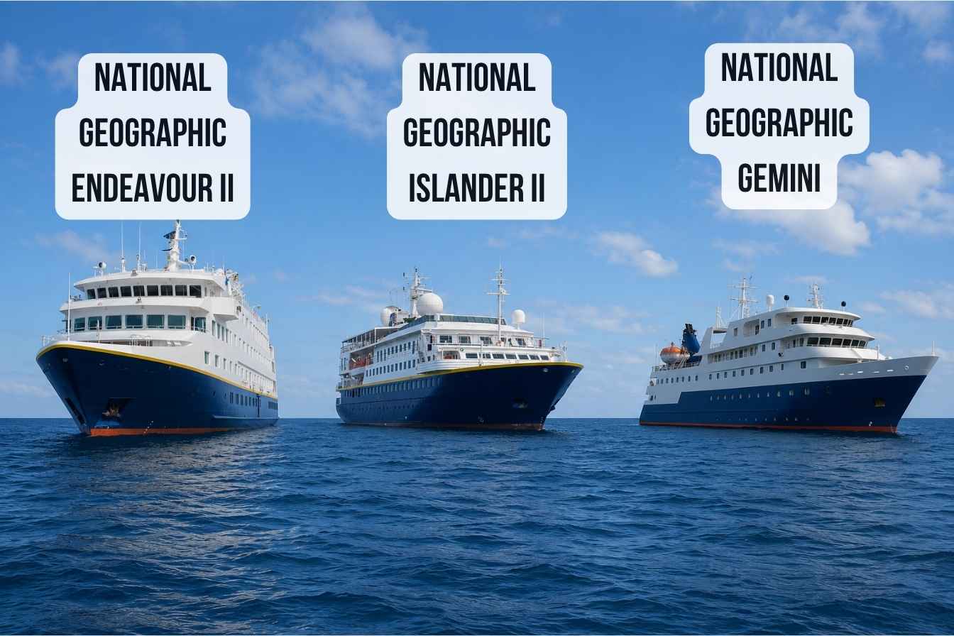 National Geographic Endeavour II vs Islander II vs Gemini - Cruises to ...